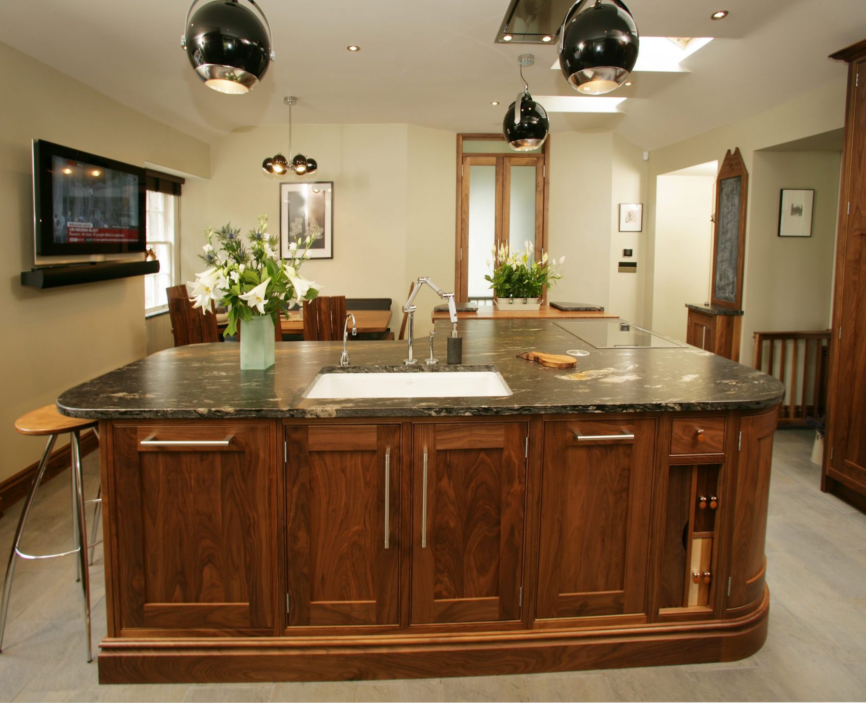 Shaker Walnut - Bespoke & Luxury Kitchens in Perth, Edinburgh, Scotland